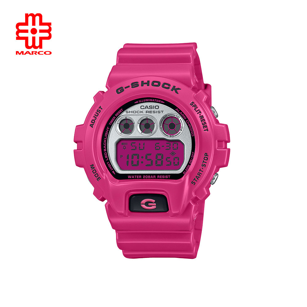 Casio G-Shock Crazy Colors 2024 Series DW-6900RCS-4 Pink Bio-based ...