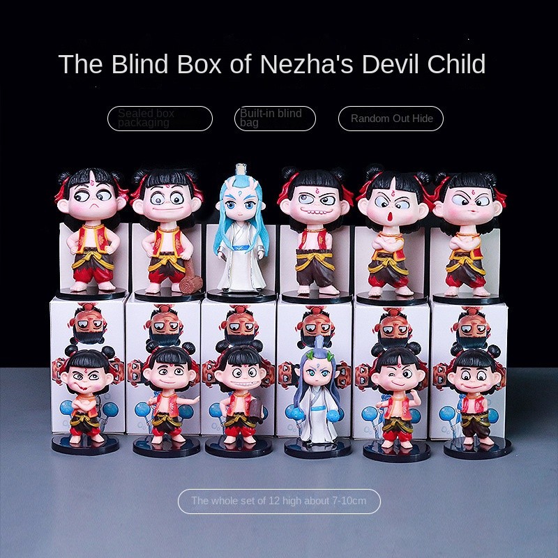 Nezha Blind Box Sea Adventure Handmade Anime Toy | Shopee Malaysia