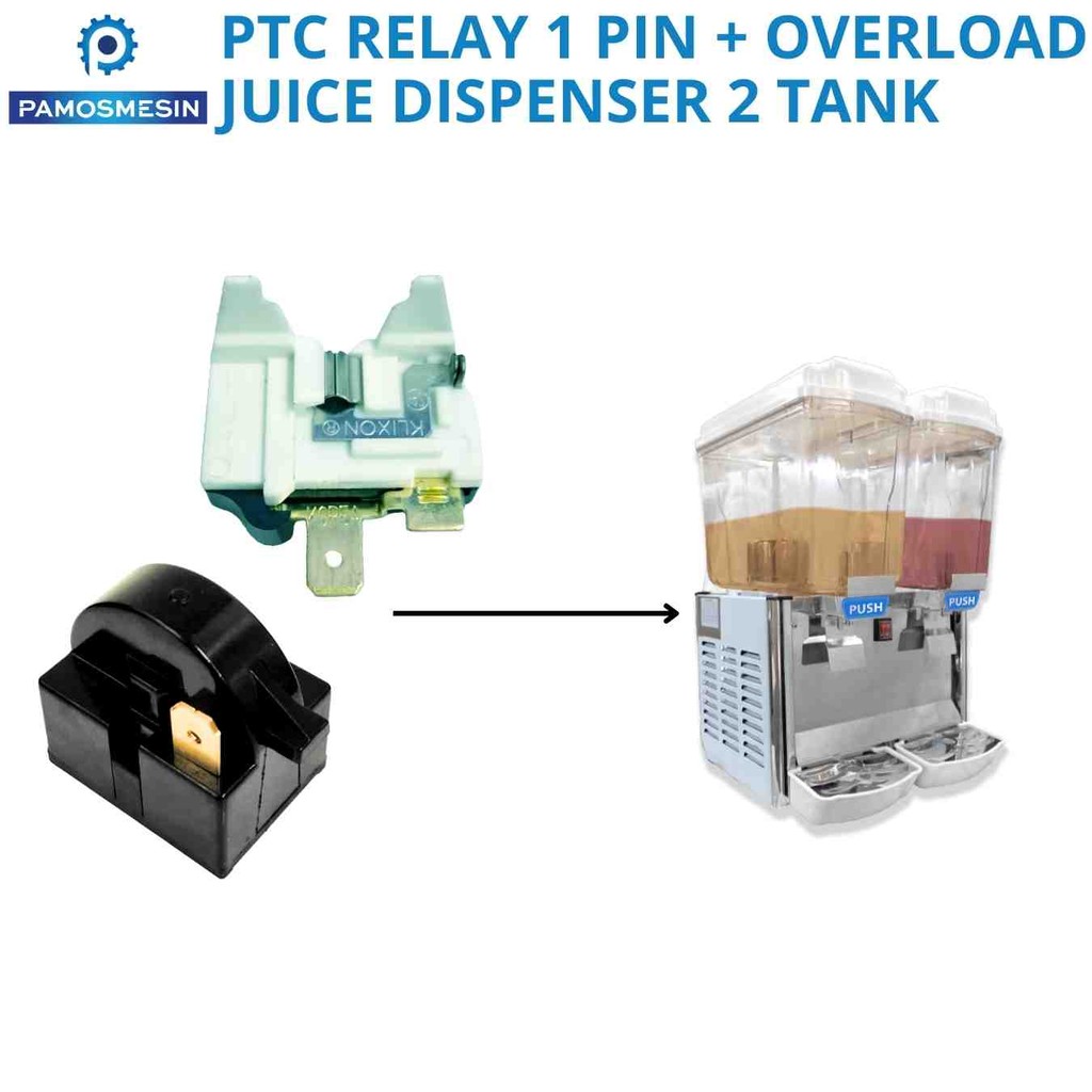 Pamosptc Relay Machine 1 Pin Overload Juice Relay 2 Tanks Relay ...