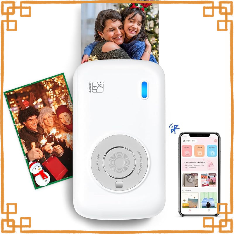 HPRT CP2100 Photo Printer Mini Smartphone Photo Printer Photo Printer ...