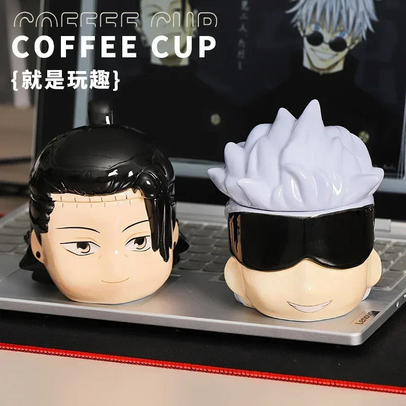 Jujutsu Kaisen Anime Peripherals Coffee Cups Satoru Gojo Ceramic Cup ...