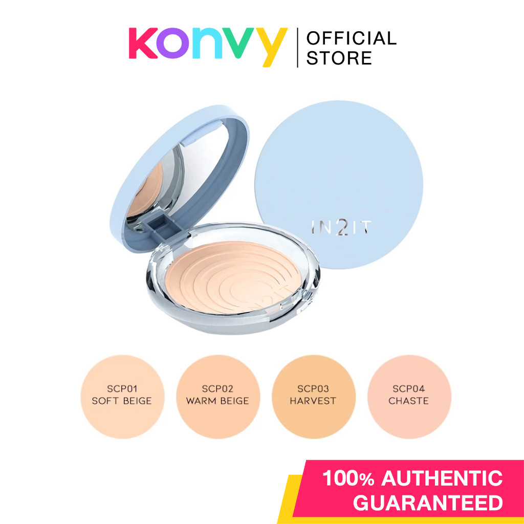IN2IT UV Shine Control Sheer Face Powder With Oil Control SPF15PA++ (9g ...