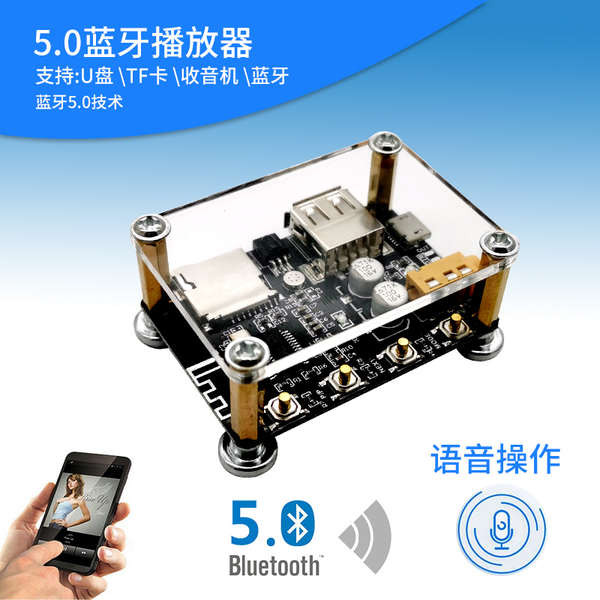 Bluetooth Module diy Modified Speaker usbmp3 Board 5v Fever Bluetooth ...