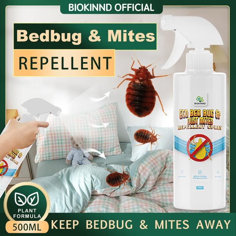 Biokinnd eco sleeptile bedbug & dust mites control spray 500ml water ...
