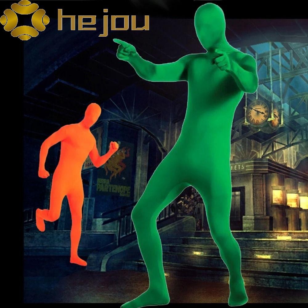 HEJOU Full Body Suit, Spandex Suit Invisibility Cloak Kid Adult Zentai ...