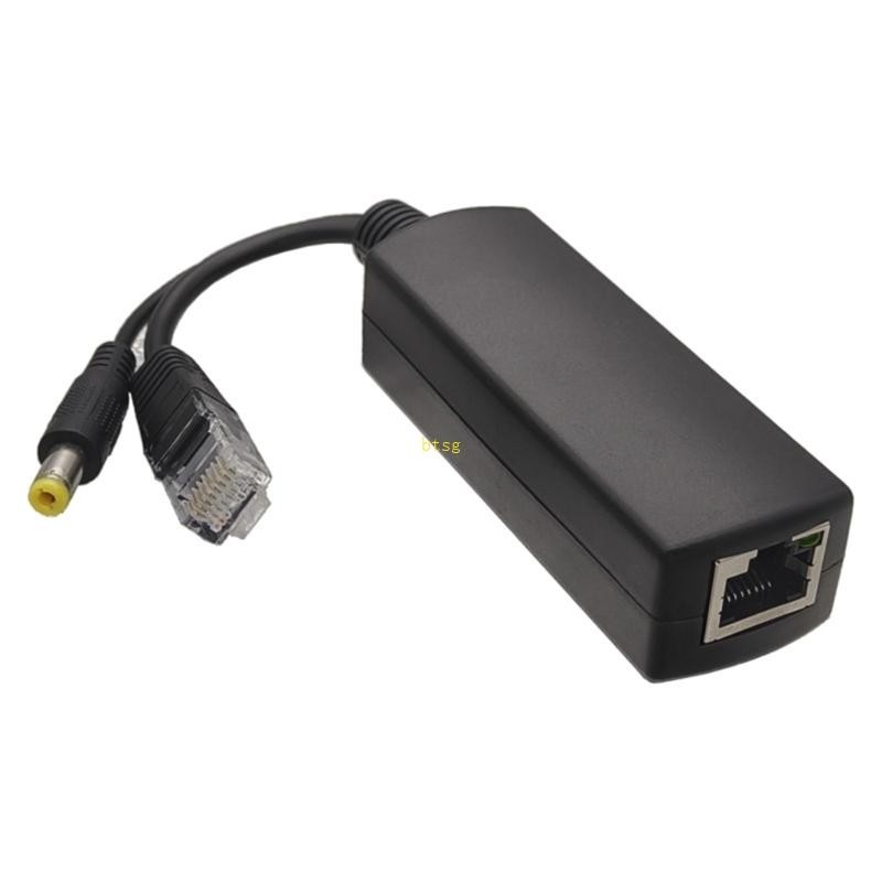BT POE Power Upgrades PoE Splitter RJ45 Port 52V 48V Output Accepts 9 ...