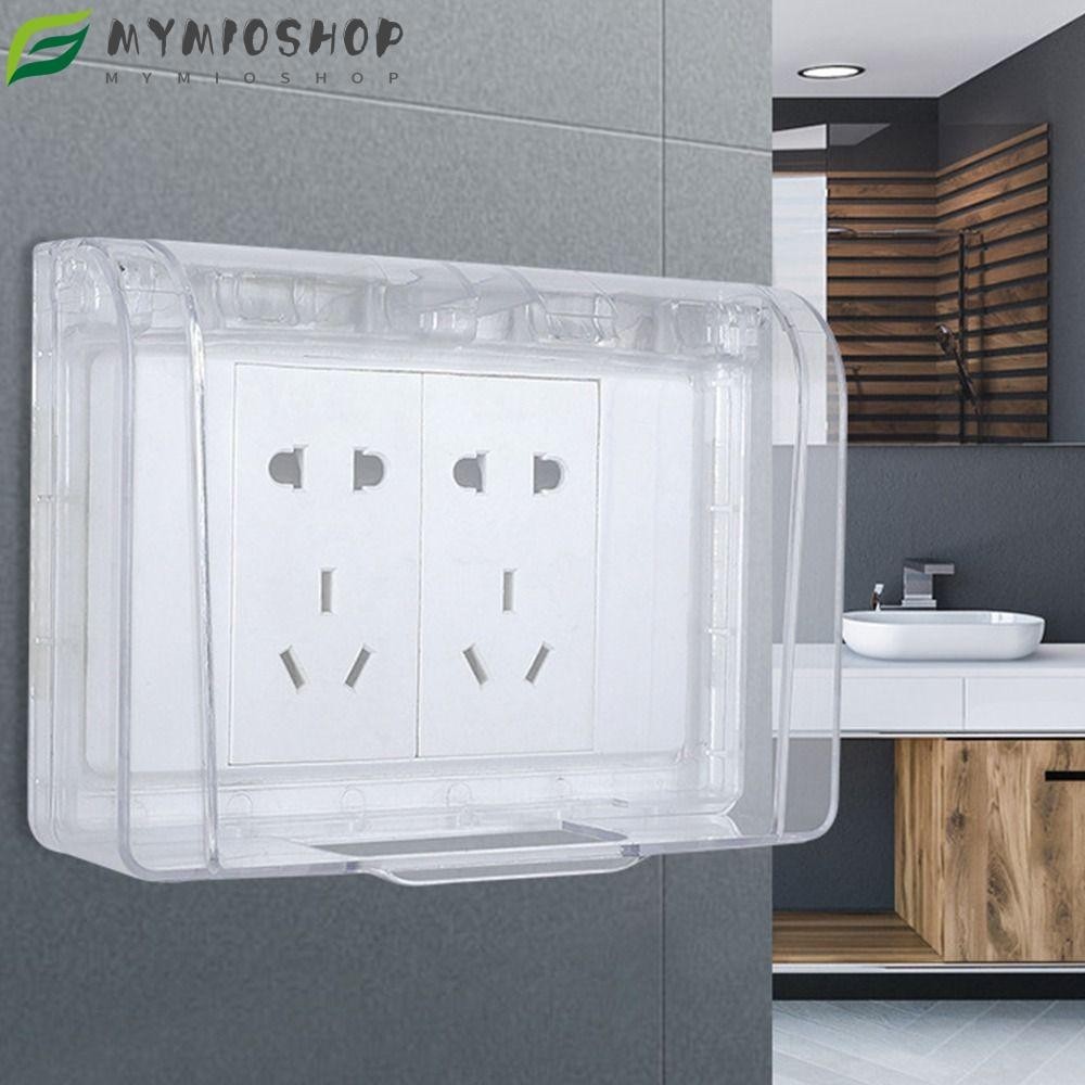 MIOSHOP Switch Protective Cover, 86 Type Wall-mounted Socket Waterproof ...