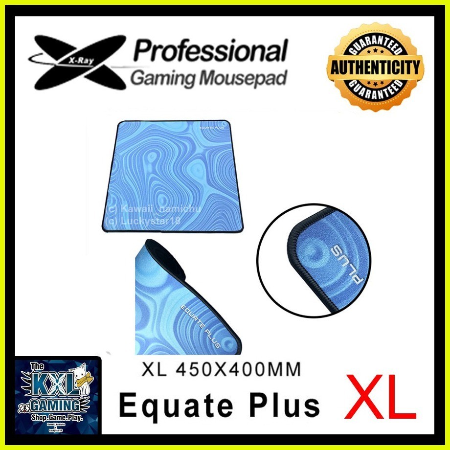 , [PH] [XL] (With Box) X-raypad Equate Plus Gaming Mouse Pad Blue Strata [like artisan mousepad ...