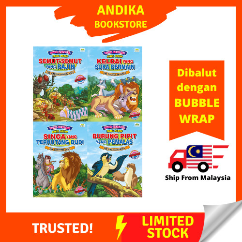 Buku BUKU GERGASI FABEL AESOP oleh Norul Azila Arifin dan Mimi Samuel ...