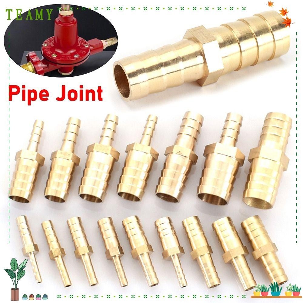 TEAMY Straight Pipe Joint, Pipe Fitting Coupler Connector Adapter Hose ...
