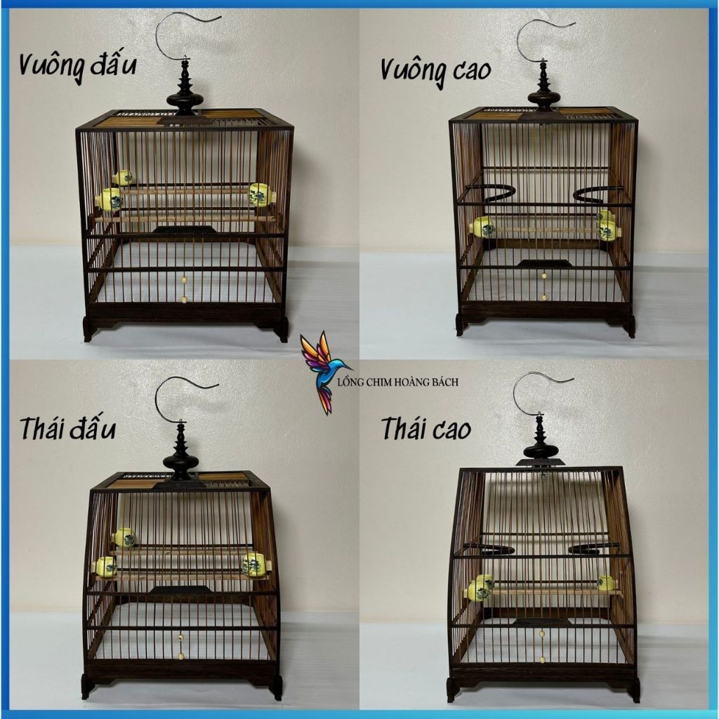 Self-assembled crested bird cage frame made of high-quality, durable ...