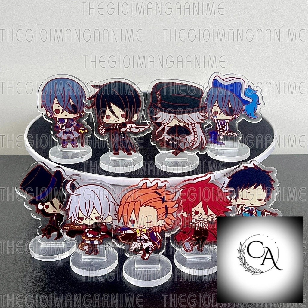 (random 1 piece) mini Standee BLACK BUTLER Kuroshitsuji mica in acrylic ...