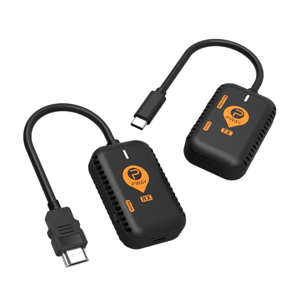 usbC HDMI Wireless Screen Sharing Device WiFi HDMI Transmitter Receiver ...