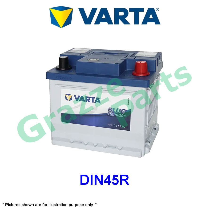 Varta MF CMF DIN45 | DIN45R | 54313 (43AH) Car Battery Bateri Kereta ...