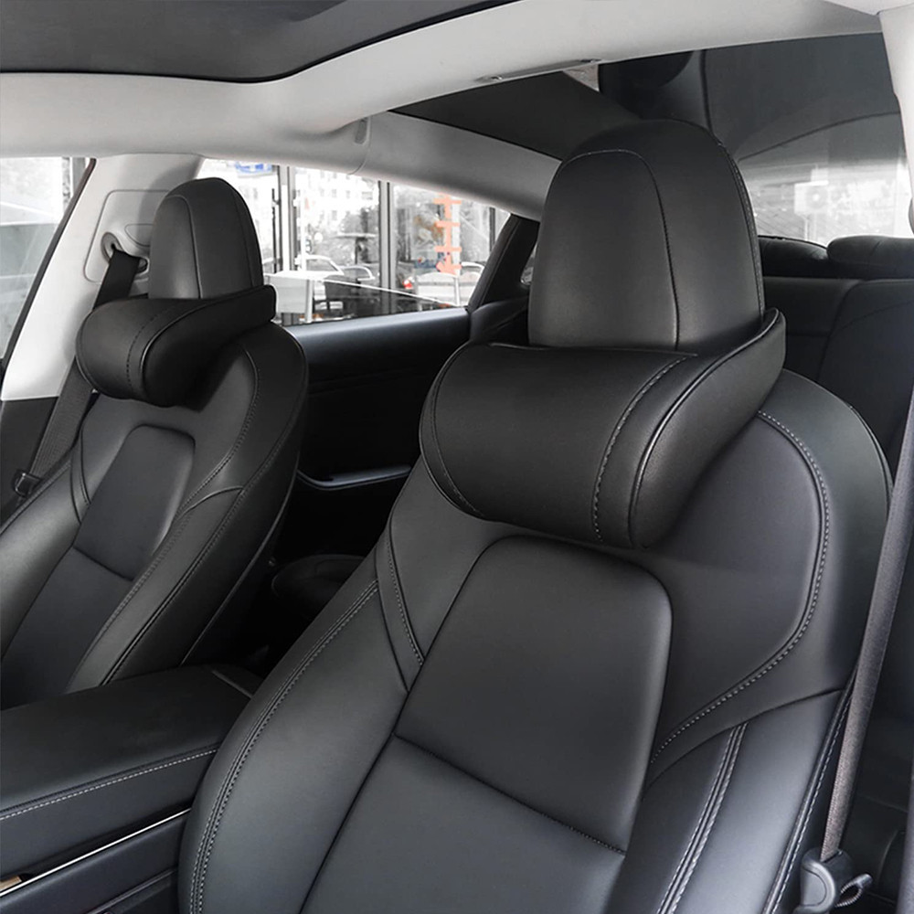 Tesla Model 3 Y X S Neck Pillow Headrest Pillow Automobile Seat Neck ...