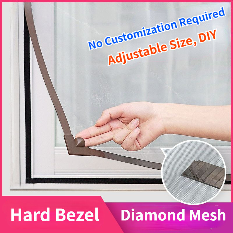 Mosquito Net Window Screen Curtain King Kong Net Self-adhesive Strip ...