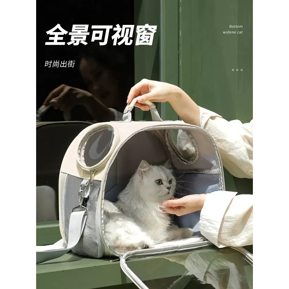Cat carrier Outing Portable Bag Space Capsule Pet Backpack cat ...