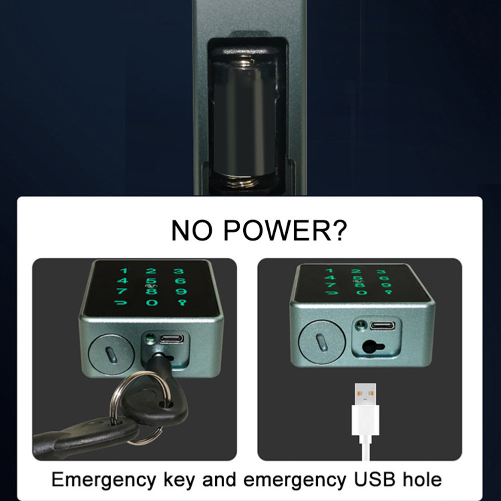 [KidsDreamMall.my] TUYA/TTLOCK APP Anti Theft Padlock IP65 Waterproof ...
