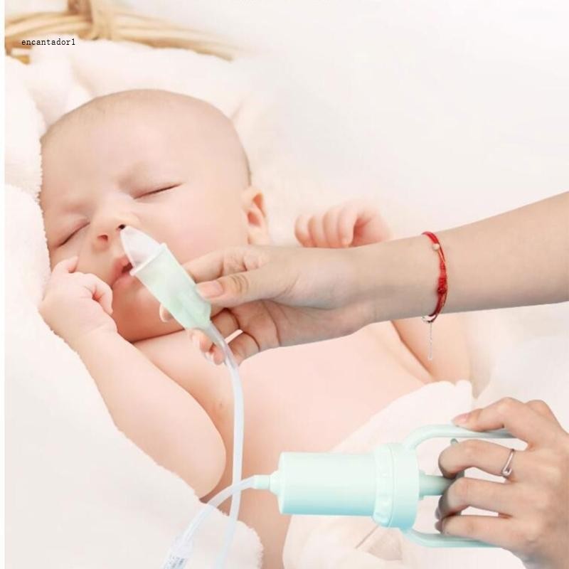 Newborns Nasal Mucus Suction Tool Toddlers Nose Aspirator Easy Booger ...