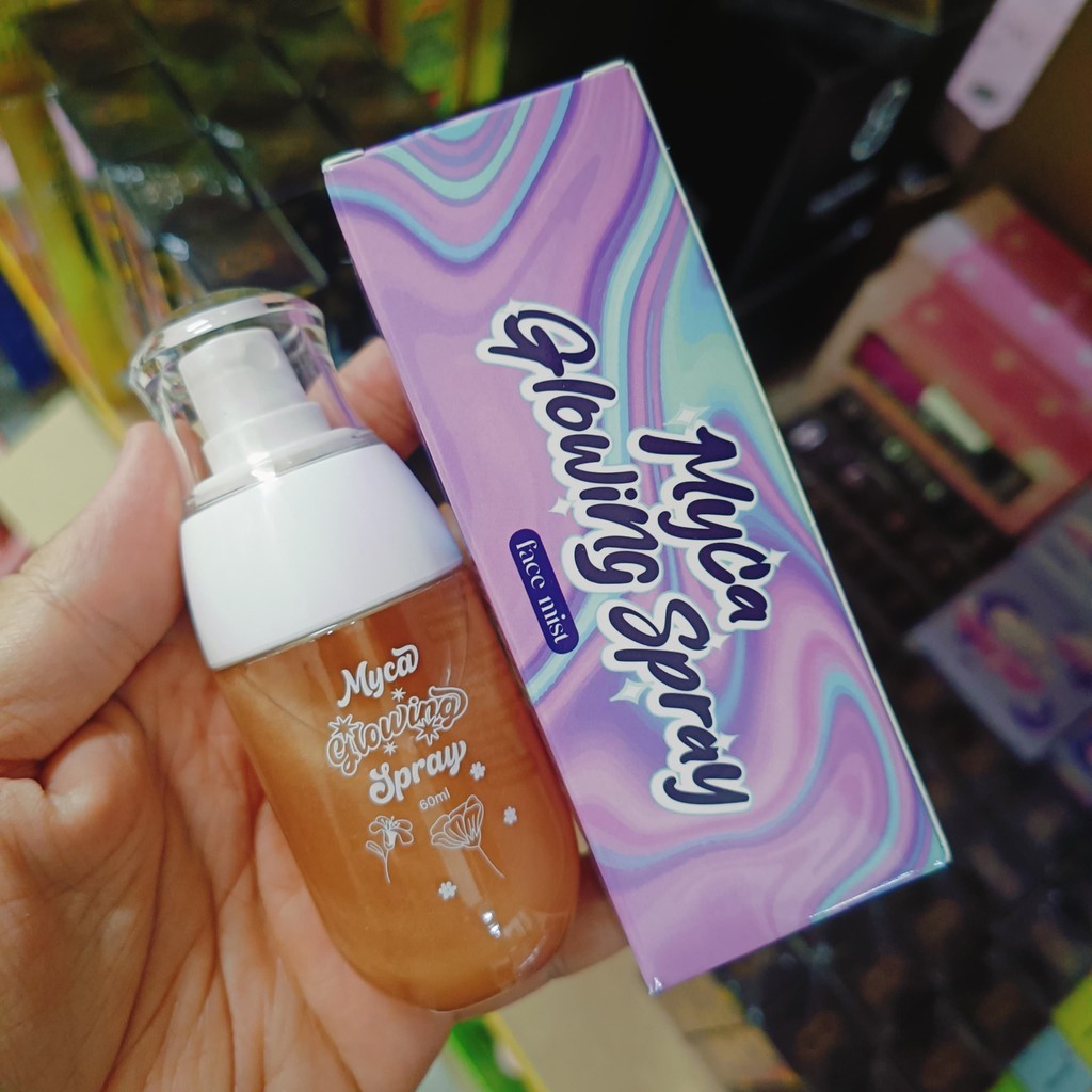 (CLEARANCE SALE) MYCA GLOWING SPRAY ORIGINAL HQ | Shopee Malaysia