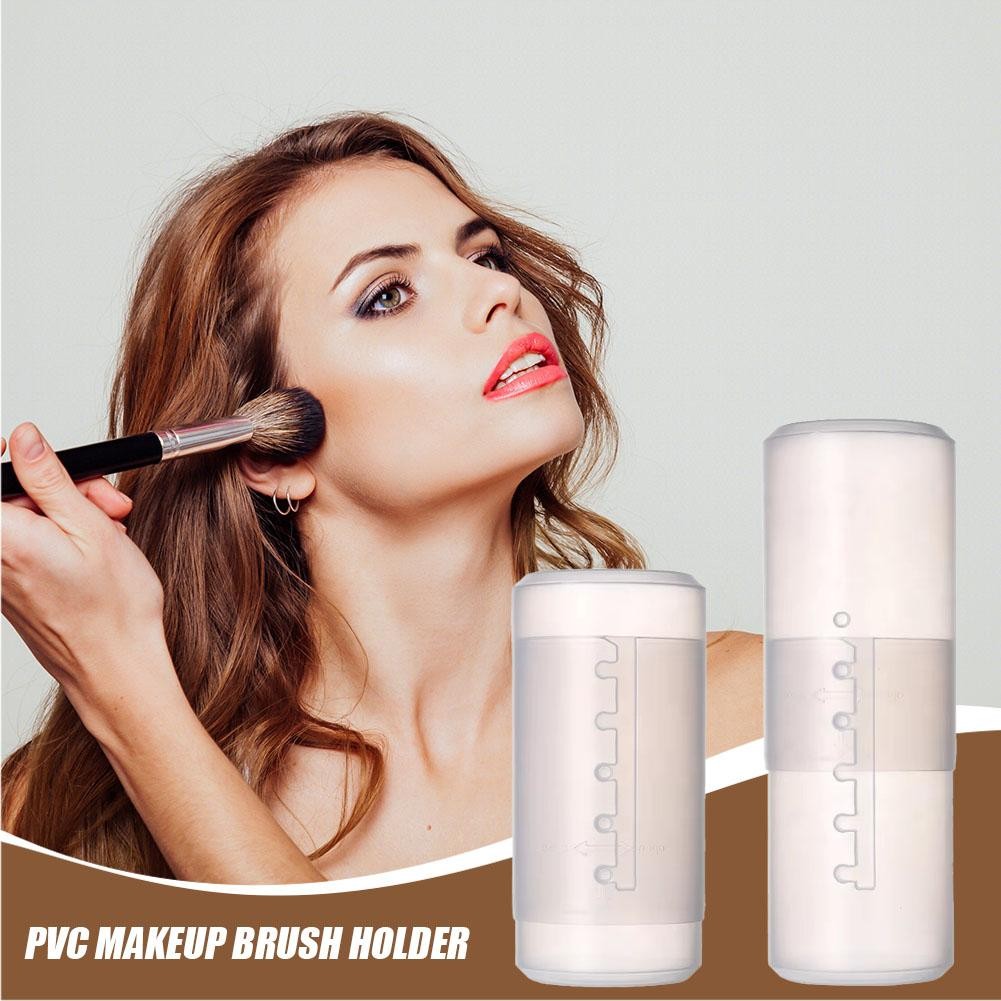 STAR Adjustable Height Pvc Makeup Brush Holder Display Storage Cup ...