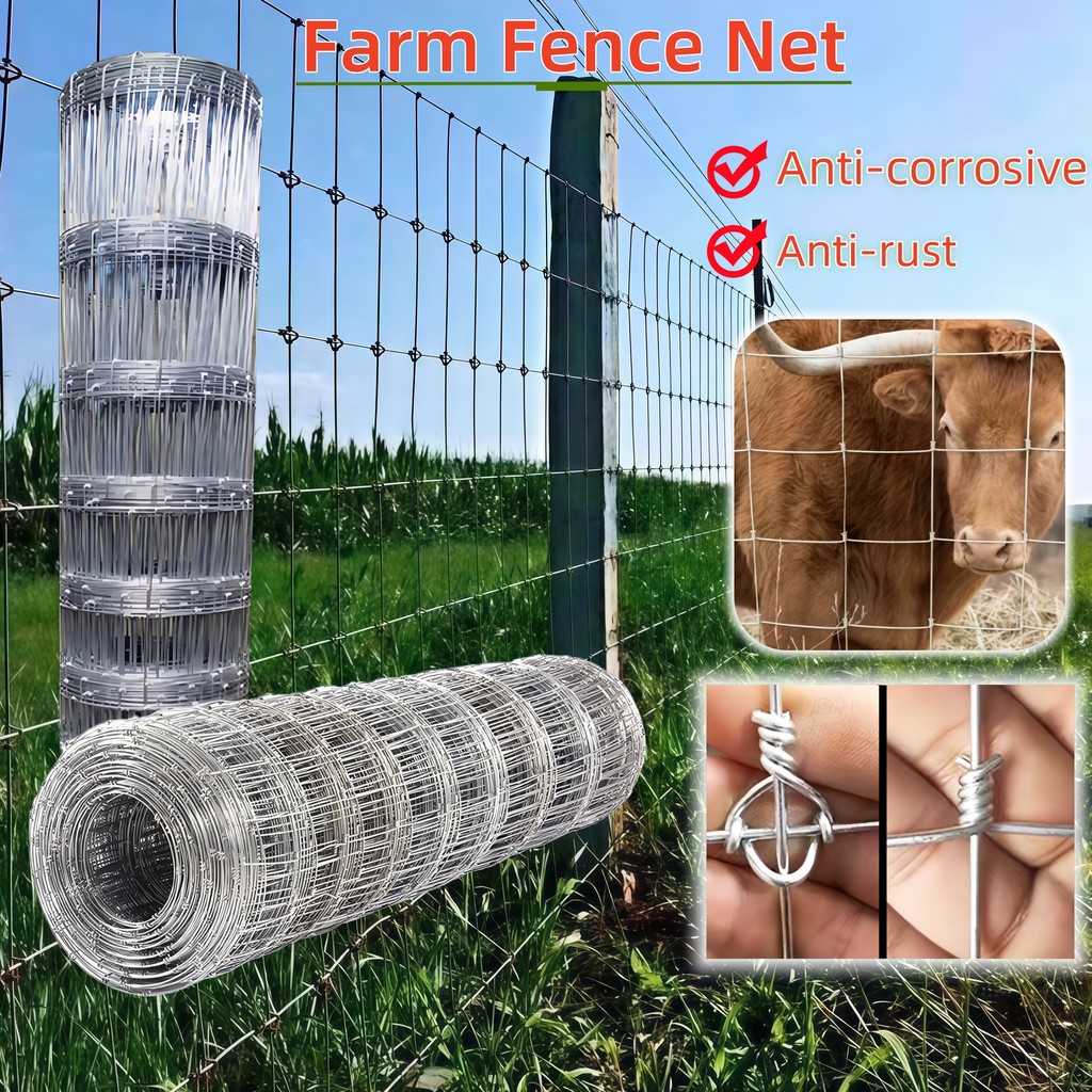 3.3 4 5 6 kaki x 50meter x 2.5mm Gi Galvanised Griplock Cyclone Fence ...