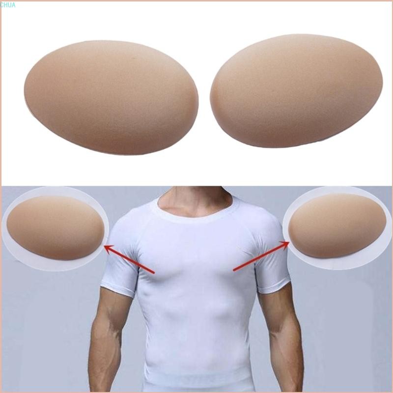 Chua Adhesive Fake Muscle Stickers Reusable Men s Chest Muscle Pads ...