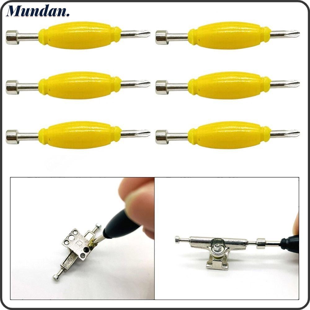 MUNDAN 1/6Pcs Screw Driver, Nut Driver Mini Fingerboard Screwdriver ...