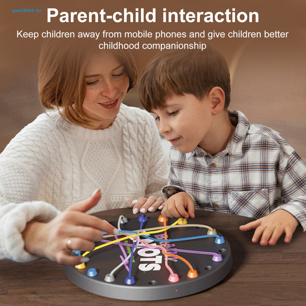 GA| Rope Untangling Board Colorful Rope Untangling Game Knots Rope ...