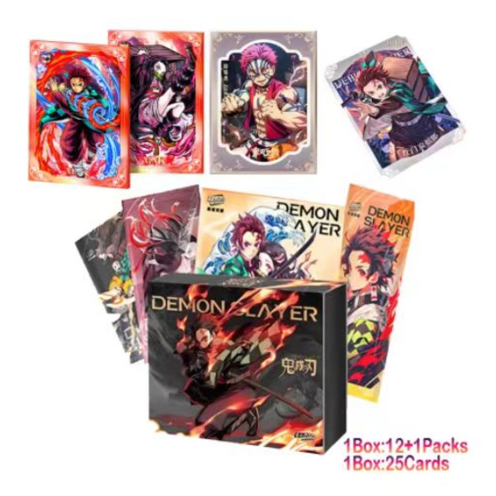#Support Redemption#2025 Newest Lebao Demon Slayer Collection Card ...