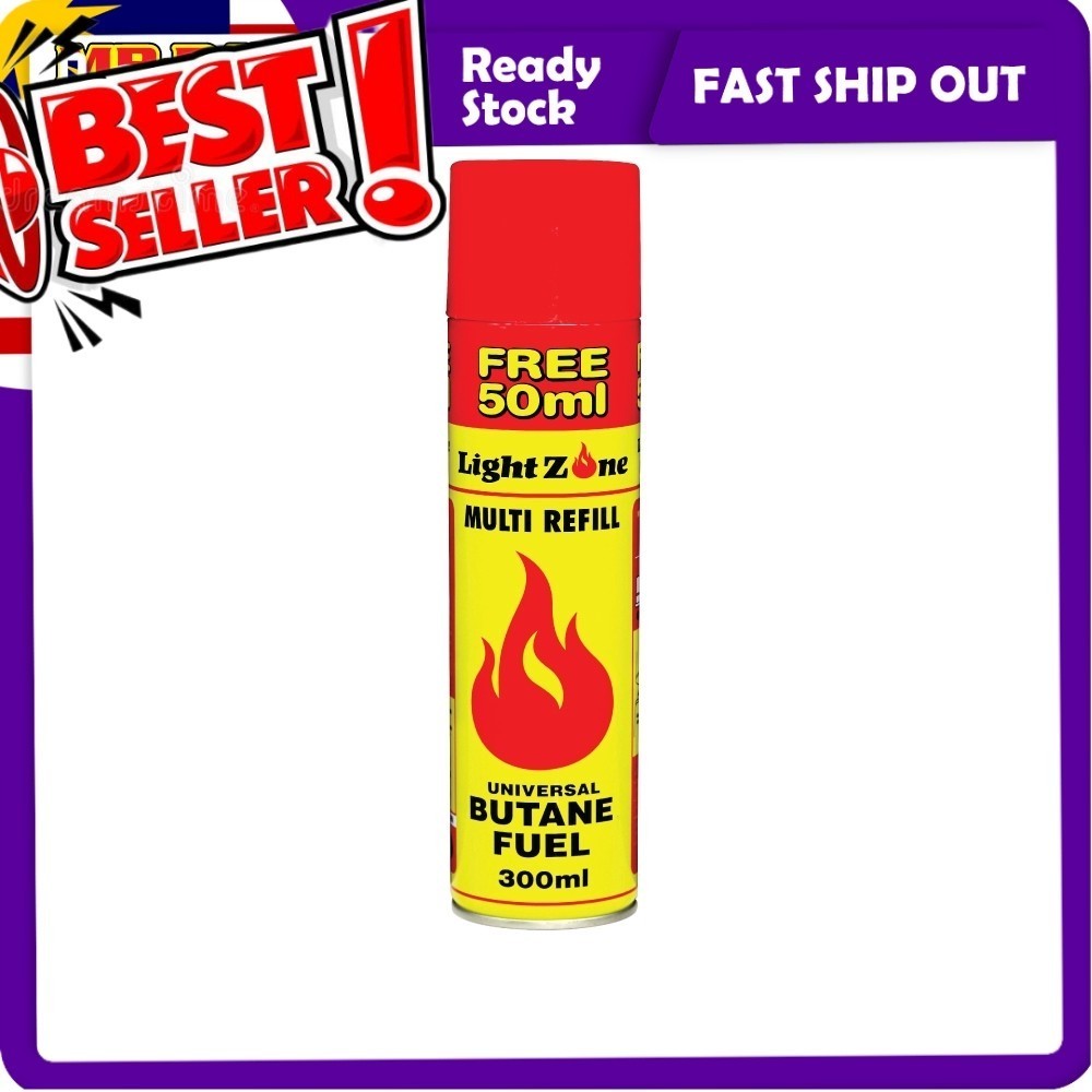 Gas lighter Refill, Universal Butane Fuel (300ml) | Shopee Malaysia