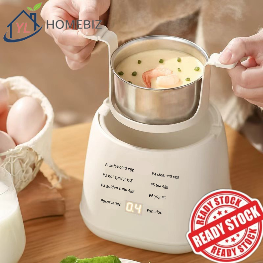 Egg Boiler Multi-Functional Egg Cooker for Breakfast Telur Maker Half ...