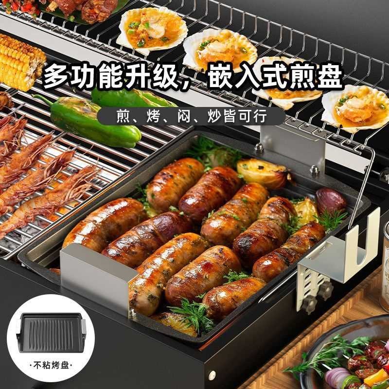 Panggangan Arang Luaran Dapur BBQ Rumah Panggangan Karbon Panggangan ...