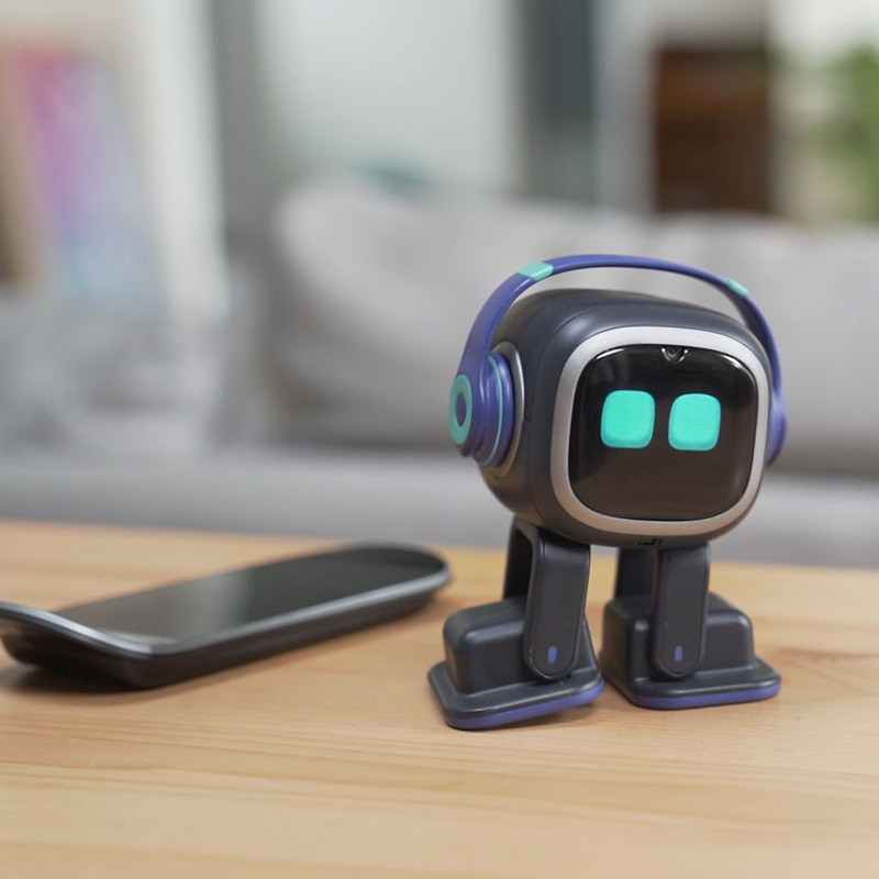 Emo Smart Robot, AI Intersection Companion, Desktop Electronic Pet Toys ...