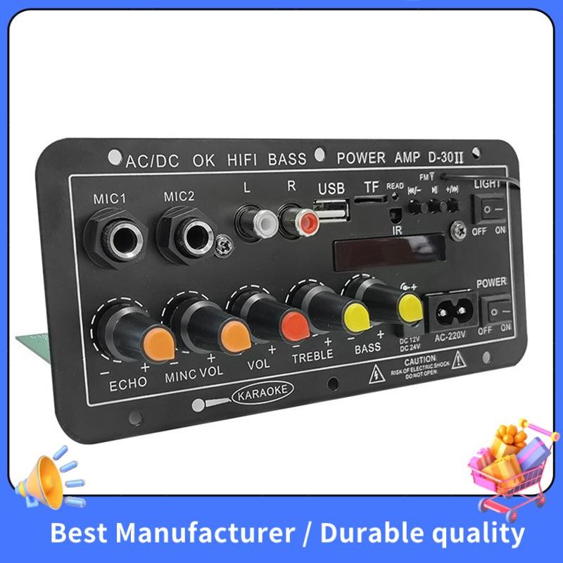 【NEW】12V 24V 220V Digital Bluetooth Amplifier Board Subwoofer Dual ...