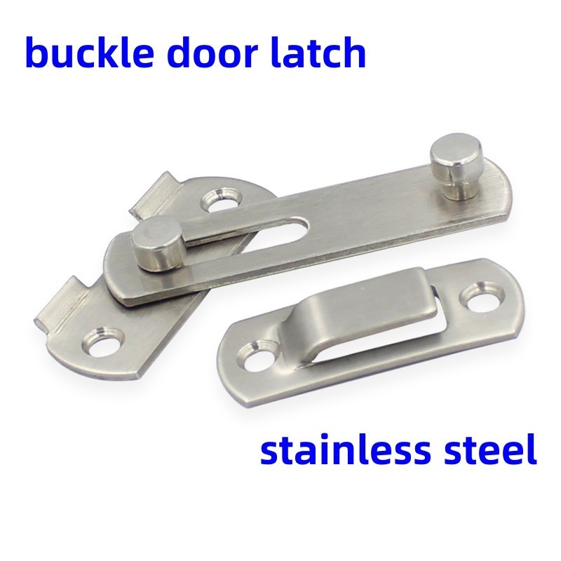 stainless steel arm hasp lock /buckle door latch/prevention of burglary ...