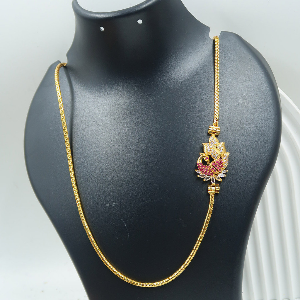 Gold Plated Moggupu Thali Chain | Indian Mop Chain | Shopee Malaysia