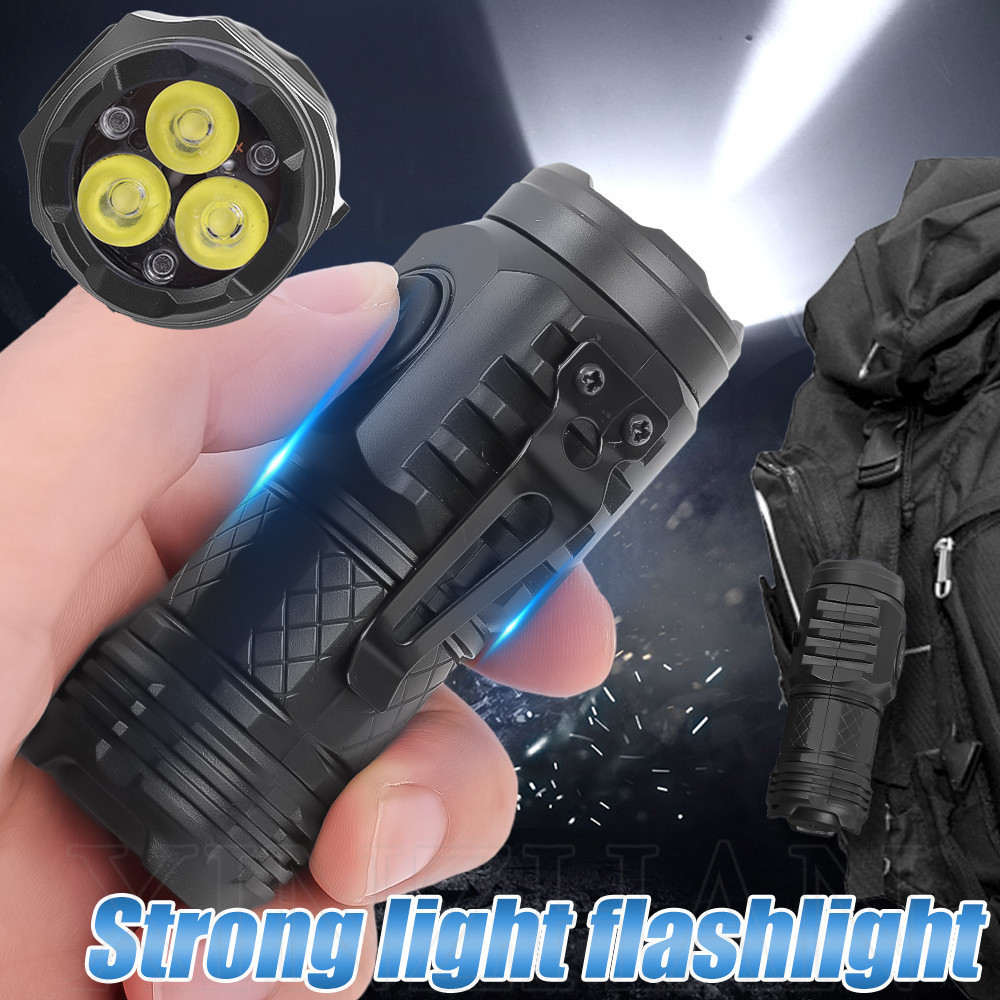 5 Modes Super Bight Flashlight SOS Light - Portable Small Size High ...