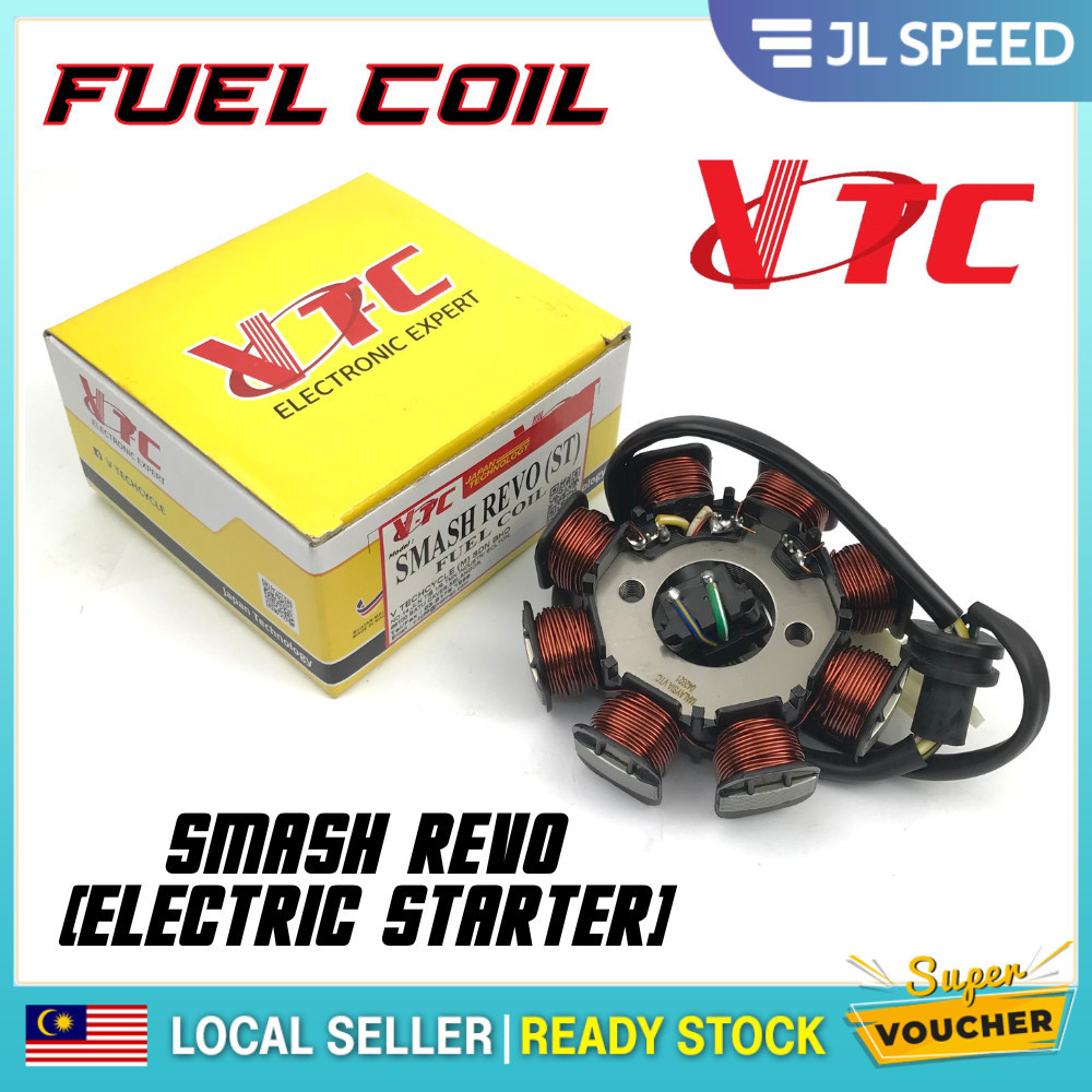 SUZUKI SMASHREVO SMASH REVO (ELECTRIC STARTER) STATOR COIL MAGNET COIL ...
