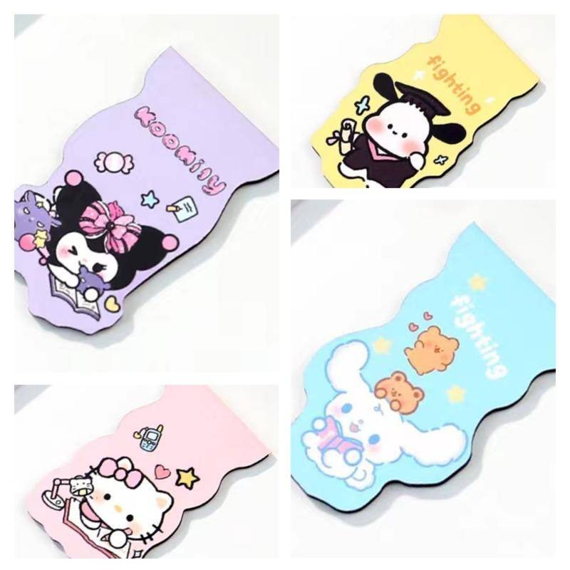 2 Pieces Sanrio Pochacco Kuromi Cinnamoroll Magnetic Bookmarks Books ...