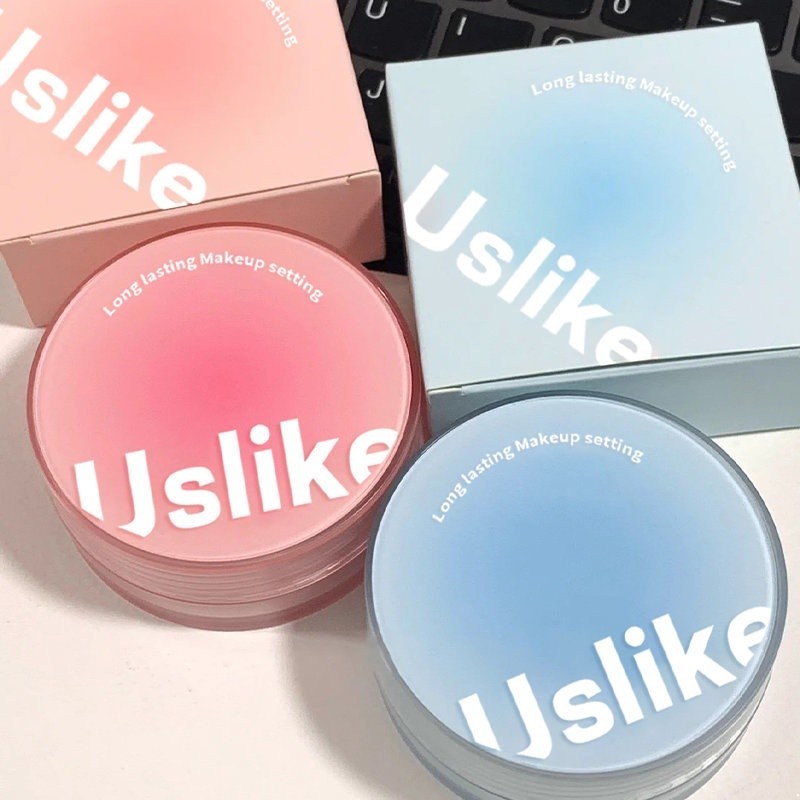 [FASTSHIPPING] Uslike Jelly Loose Powder Makeup Powder Good Sealing Not ...