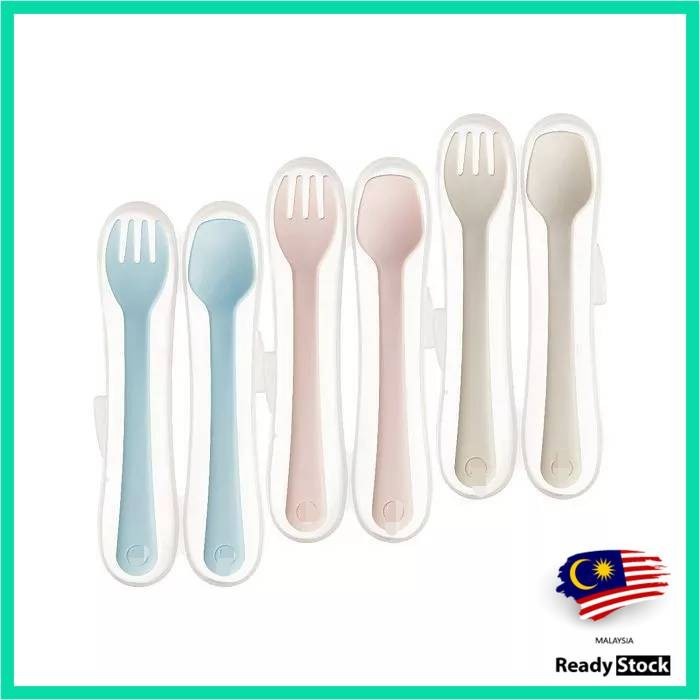 Taiwan Simba Yummy Learning Fork Spoon Set 美味学习叉匙組-little lion king ...