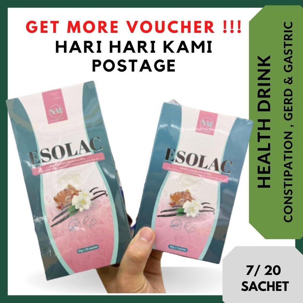 ESOLAC SUSU GASTRIK DAN ANGIN Natural Probiotik & Prebiotik Botanical ...