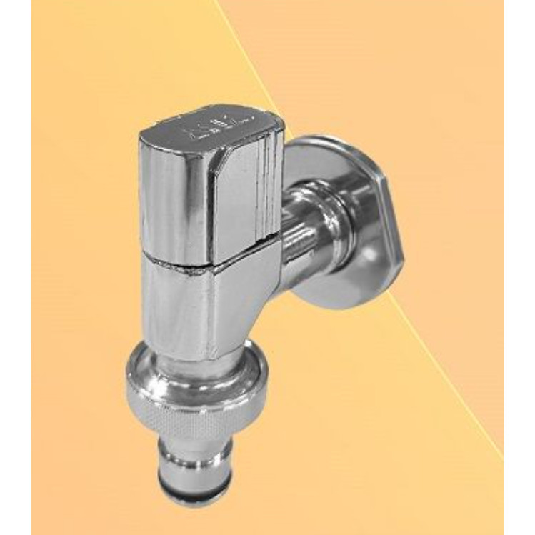 ANA 1/2" CHROME WASHING MACHINE BIB TAP / KEPALA PAIP MESIN CUCI BAJU ...