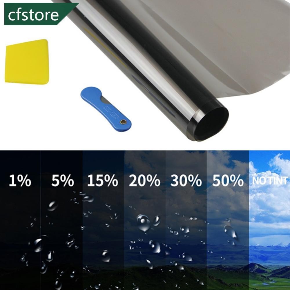 Cfstore 50x300cm 1 5 15 25 35 50 Percent Car Window Tint Film Car Glass