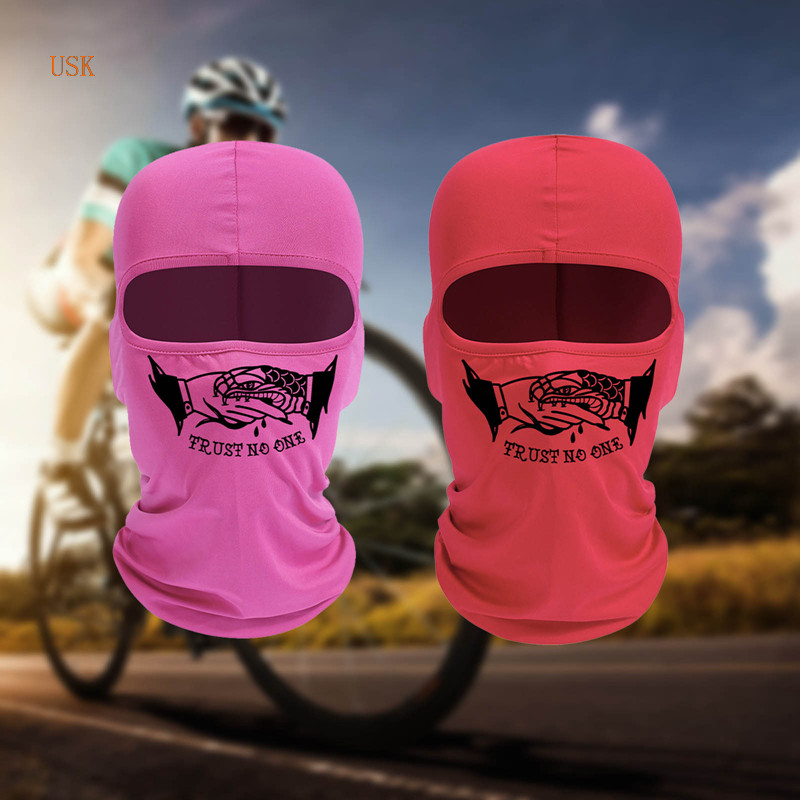trust no one riding cap head cover bicycle riding mask | Shopee Malaysia
