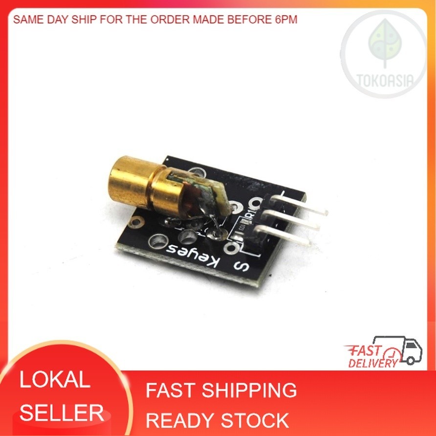 (Ready Stock) Laser Transmitter Module KY-008 for Arduino AVR PIC ky ...