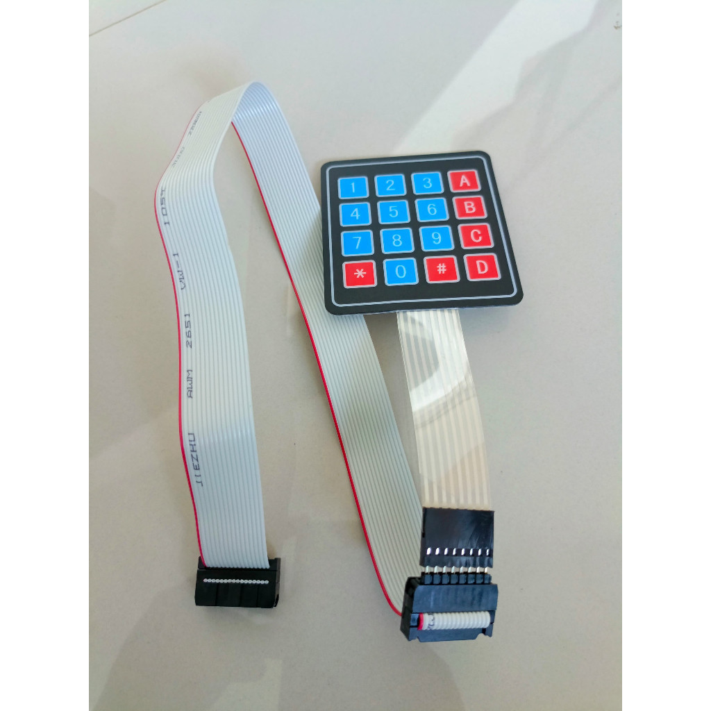 Pom Mini Pertamini Keypad Connection Cable Complete 4x4 Membrane Keypad ...