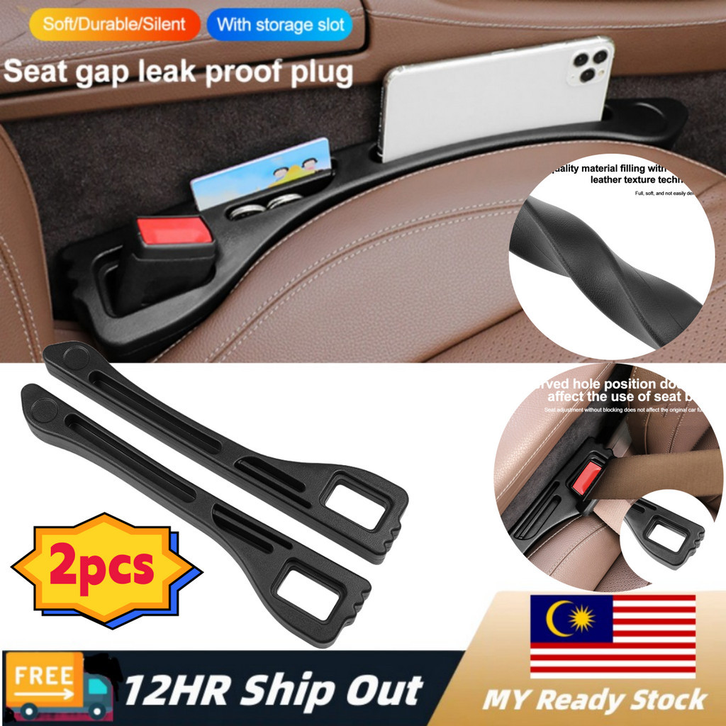 (Local Shippment)1Pair Car Seat Leak-proof Plug Car Seat Gap Filler ...