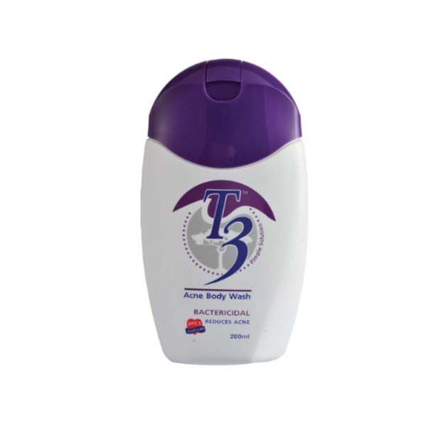 T3 Acne Body Wash 200ml Bactericidal (Exp: 08/2025) | Shopee Malaysia